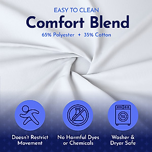 SULTAN'S LINENS Cobbler Cleaning Apron - Unisex Double Sided Work Smock with Pockets - Single