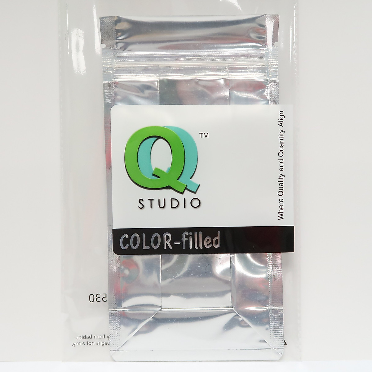 100PCS Silver Metallic Stand-Up Side Gusset Zip Top Lockk Bags w/Window 14x24+6cm (5.5x9.4+2.3")