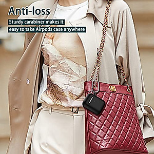 R-fun AirPods 2nd Generation & 1st Generation Case Cover with Cleaner kit and Earbuds Hook Cover (2Pairs),Soft Silicone Protective Case for Apple AirPods- Black