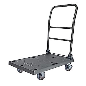 500 lb DIY Easy-Move Push Cart Platform Truck