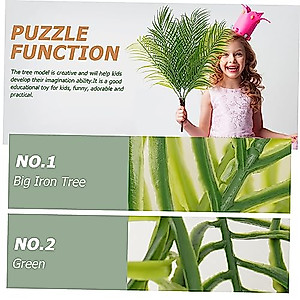 Garneck 1pc Imitation Plants Fake Flowers for Outdoors Faux Greenery Outdoor Plants Faux Wheat Grass Plastic Wheat Grass Artificial Outdoor Plants Miniature Plant Decor Home Adornment Palm