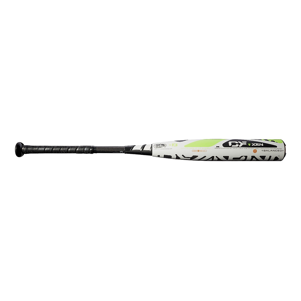 DeMarini 2017 Re-Tooled CF ZEN Balanced (-8) 2 5/8" Baseball Bat, 30"/22 oz