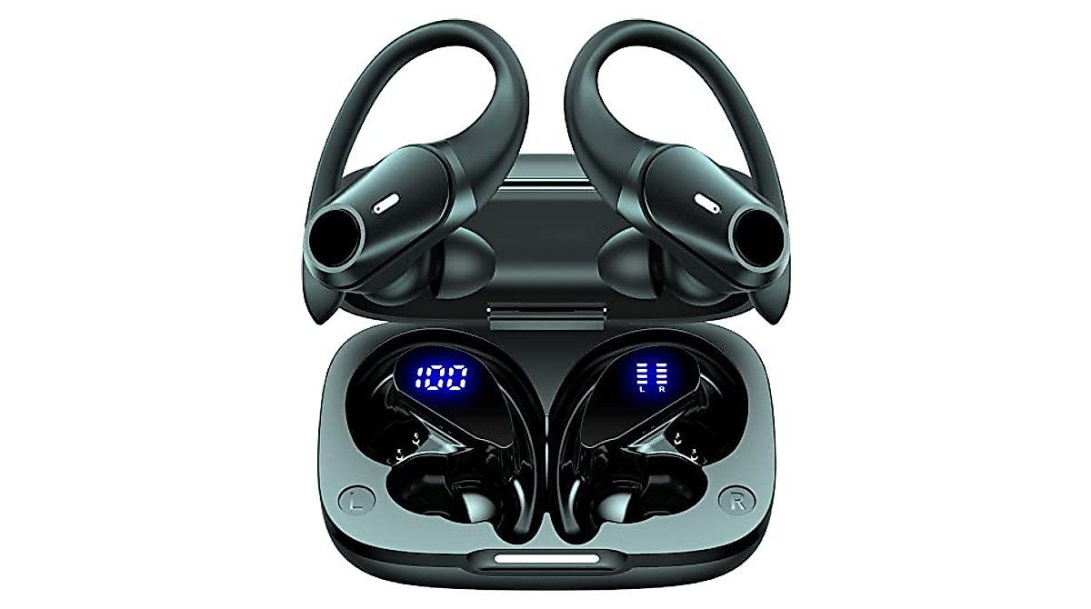 Wireless Waterproof Earbuds with 36-Hour Battery - FK Trading Max 5G