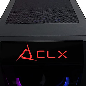 CLX Set Gaming Desktop - Liquid Cooled AMD Ryzen 9 5900X 3.7GHz 12-Core Processor, 32GB DDR4 Memory, GeForce RTX 3060 12GB GDDR6 Graphics, 500GB SSD, 4TB HDD, WiFi, Windows 11 Home 64-bit, Black