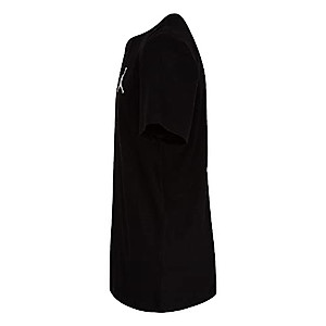 Jordan Boy's Jumpman Air Embroidered Tee (Big Kids) Black MD (10-12 Big Kid)