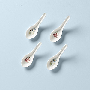 Lenox Butterfly Meadow Soup Spoon Set, 0.65 LB, Multi
