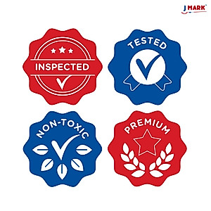 J MARK Canvas and Paint Set – 39 Pcs Set, 24 Acrylic Paints, Canvases, Palette, Table Easel and More