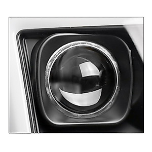 ZMAUTOPARTS LED Black Projector Headlights Headlamps For 1997-2003 Ford F-150/1997-2002 Expedition