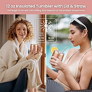 Birthday Gifts for Women, Happy Birthday Gifts Basket for Women, Insulated Tumbler Birthday Gifts for Her, Unique Gift Set for Women, Mom, Best Friends, Sister, Wife, Girlfriend, Bestie, Female