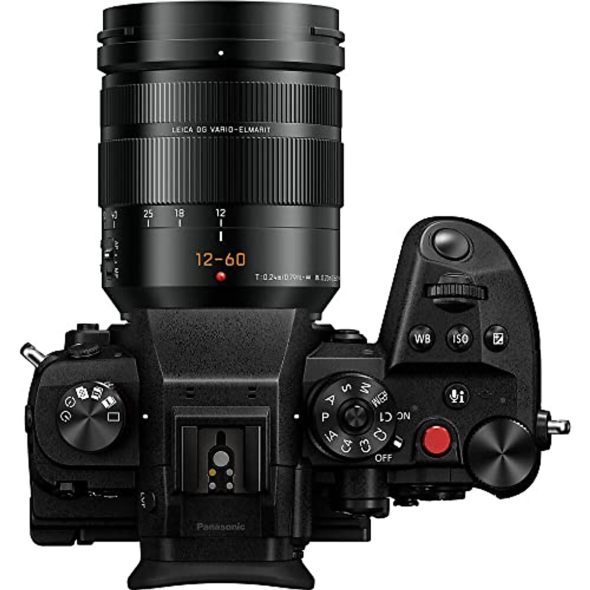 Panasonic Lumix GH6 Mirrorless Camera with 12-60mm f/2.8-4 Lens (DC-GH6LK) + Sony 64GB Tough SD Card + Card Reader + Case + Flex Tripod + Hand Strap + Memory Wallet + Cap Keeper + Cleaning Kit