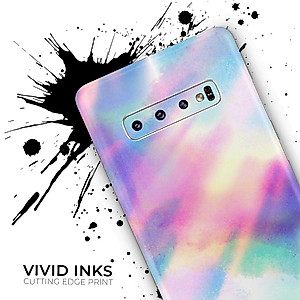 DesignSkinz Tie Dyed Bright Texture Protective Vinyl Decal Wrap Skin Cover Compatible with The Samsung Galaxy S20 (Screen Trim & Back Glass Skin)