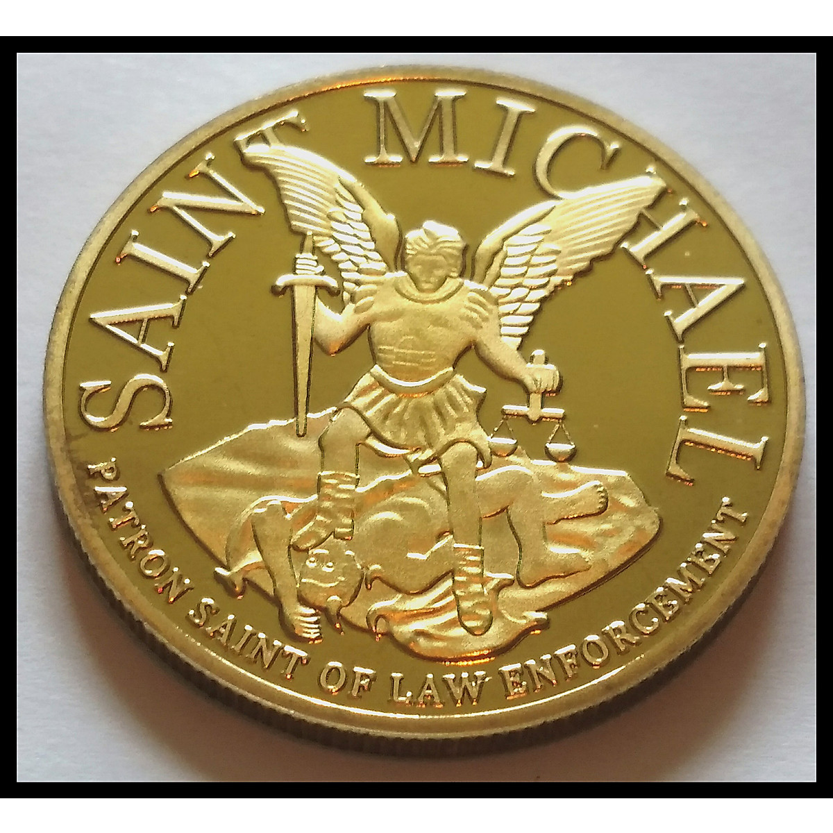 Virginia State Highway Patrol Police Department Challenge Art Coin