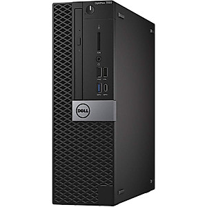 Dell OptiPlex 7050 Small Form Factor PC, Intel Quad Core i7-6700 up to 4.0GHz, 16G DDR4, 512G SSD, Windows 10 Pro 64 Bit-Multi-Language Supports English/Spanish/French(Renewed)