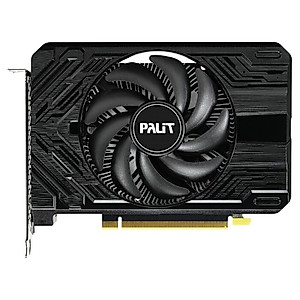 IAMNUC Nvidia Palit GeForce RTX 4060 StormX 8GB, GDDR6 PCI-Express, DLSS 3, Ray Tracing, UP to 8K, Gaming VRR, G-Sync