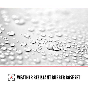 Franklin Sports MLB Baseball Base Set - Throw Down Rubber Bases for Baseball + Softball with Home Plate - Portable Backyard Baseball, Softball, Kickball Bases