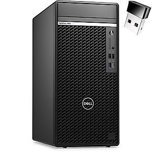 Dell 2023 OptiPlex 7000 Business Tower Desktop Computer, 12th Gen Intel 12-Core i7-12700, 32GB DDR5 RAM, 1TB PCIe SSD + 1TB HDD, Ethernet, USB WiFi Adapter, Keyboard and Mouse, Windows 11 Pro
