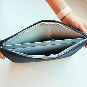 Starlink Mini Dish Inner Bag, starlink Protective Cover Starlink Bag with Fleece Interior for starlink Mini (Navy Blue)