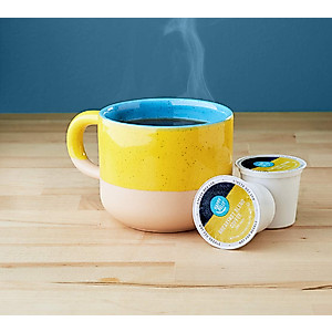 Amazon Brand - Happy Belly Light Roast Coffee Pods, Breakfast Blend, Compatible with Keurig 2.0 K-Cup Brewers, 100 Count