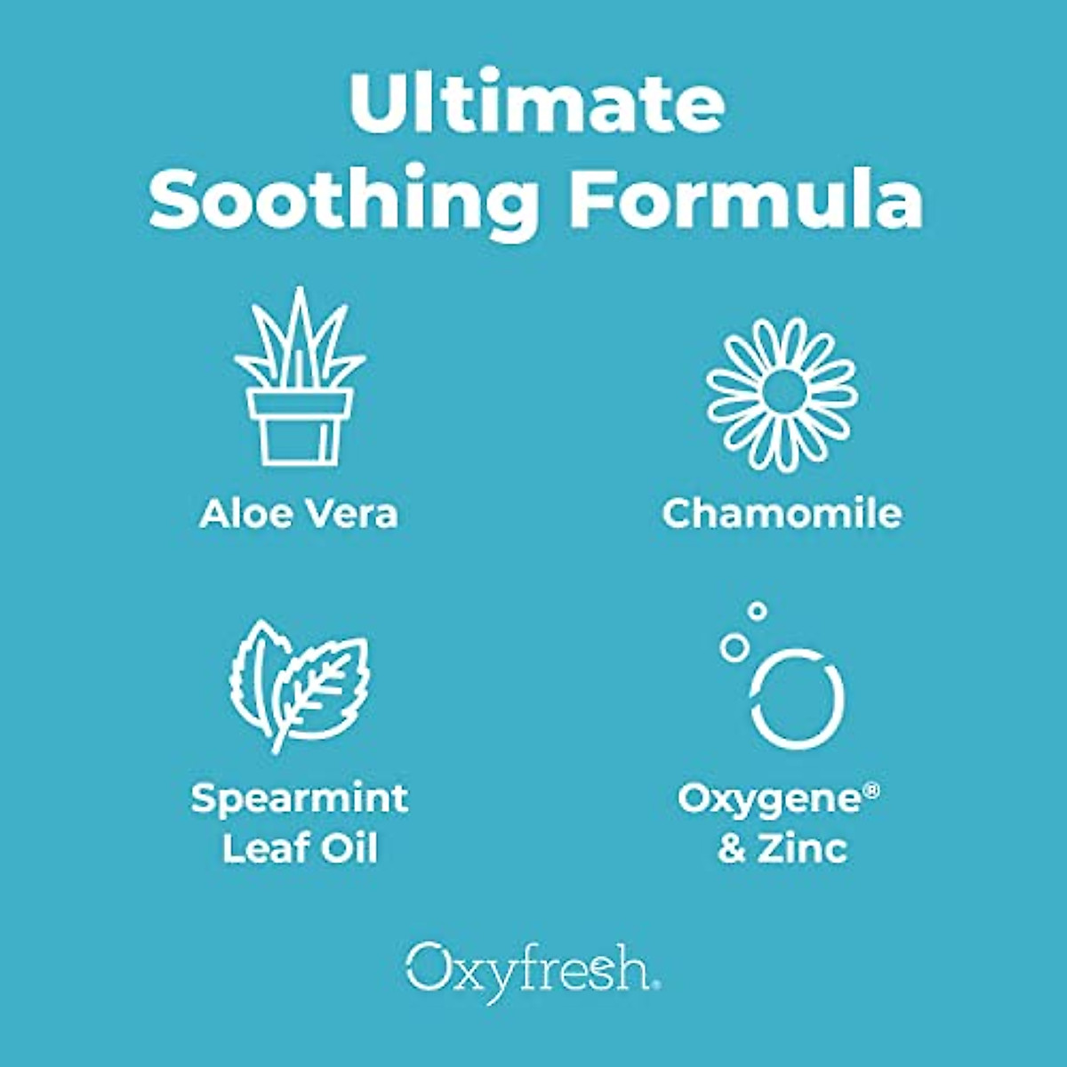 Oxyfresh Premium Pro Relief Dental Gel with Zinc –Infused with Aloe Vera, Chamomile and Xylitol – Dentist Recommended to Help Soothe Gum Tissue. 4 oz.