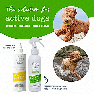 Dr. Sniff Ear Cleaner for Dogs & Cats, 8.45 Oz, Cleansing & Deodorizing, Effective & Gentle Solution, Prevents Infections, Washes Away Debris & Odors