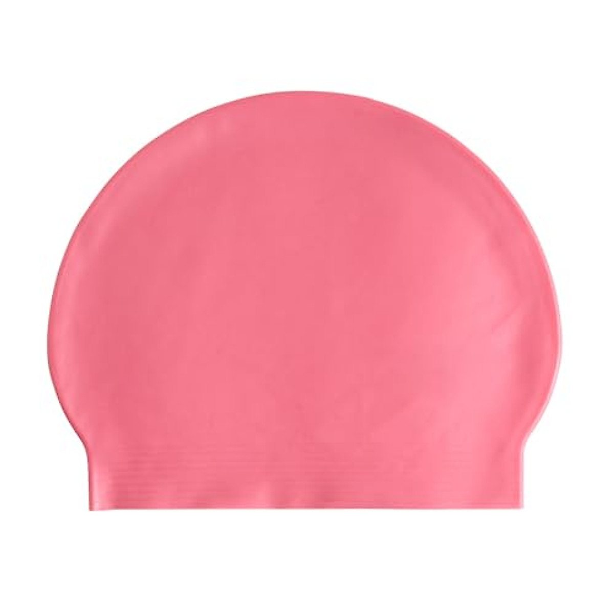 Arena Unisex Adults Soft Latex Swim Cap for Training and Fitness Swimming, Elastic Bathing Cap for Long Hair, Reinforced Edge, Pearl Pink
