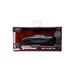 Fast & Furious Presents: Hobbs & Shaw Shaw's 1:32 McLaren 720S Die-cast Car, Toys for Kids and Adults