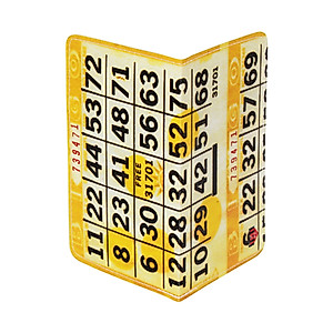 0.465972222 Bingo- Yellow Gift Card Holder & Wallet
