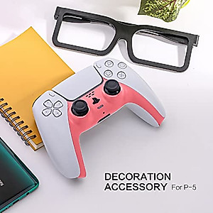 PS5 Controller Plate, Playstation 5 Controller Faceplate, PS5 Controller Cover Coral