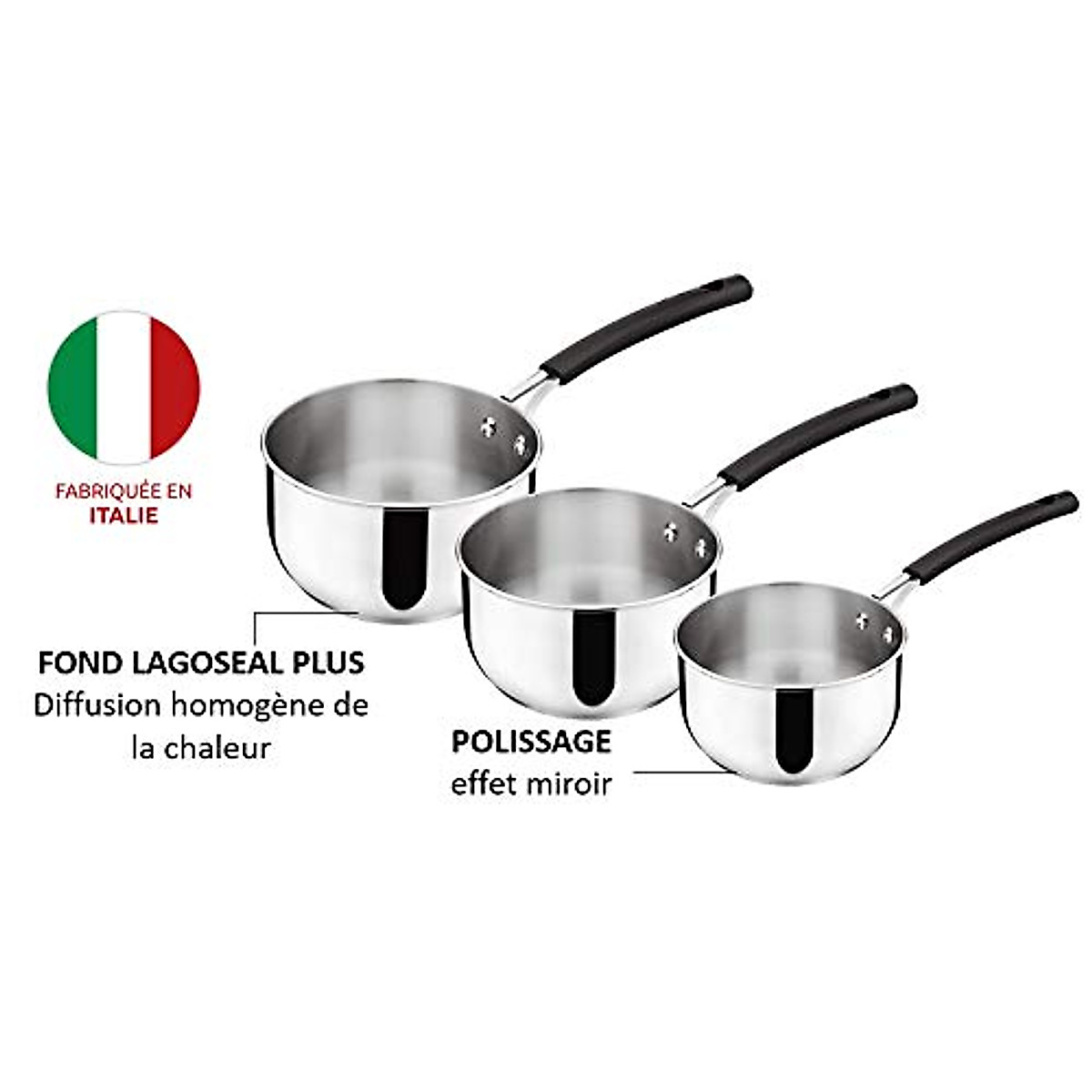 Lagostina Tempra LAGTEICA14 Saucepan - Stainless Steel - 14 cm