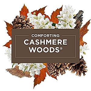 Glade Candle Jar, Air Freshener, Cashmere Woods, 3.4 Oz