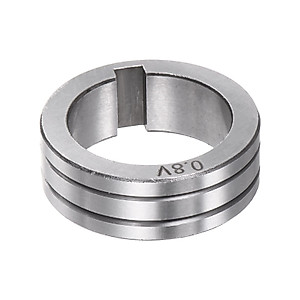 HARFINGTON Mig Welder Wire Feed Drive Roller 30mm x 22mm x 10mm x 4mm Keyway Width Roll Parts Replacement U Groove 0.03"-0.04"
