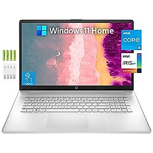HP 15 15.6" HD Touchscreen Laptop Computer, 11th Gen Intel 4-core i5-1155G7 (Beat i7-1065G7), 16GB RAM 512GB SSD, Iris Xe Graphic, Numeric Pad, Wi-Fi, Bluetooth 5, Windows 11 Home in S Mode, w/Battery