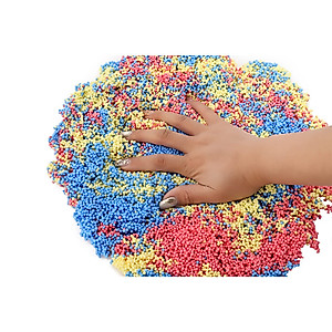 3 Colors Floam Clay Eggs, Foam Modeling Clay Supplies Toys Foam Beads Play Kit, DIY Educational Art Craft for Boys Girls, Kindergarten Preschool Creative Toys