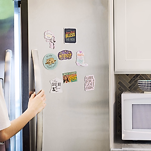 Bless Your Soul Funny Magnets for Magnetic Dry Erase Board, Mini Fridge, Home Office Decor Dorm Refrigerator Locker Accessories and Decorations, Girl, You Got This! Pink