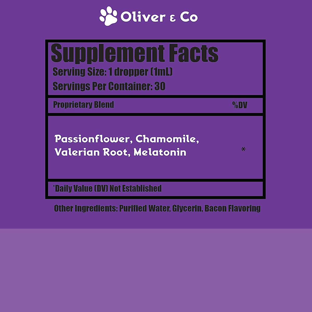 Dog Sleep Aid | Sleep Aid for Dogs | Promotes Healthy, Restful Sleep in Dogs | Melatonin for Dogs | | Dog Calming | Calming for Dogs | Dog Melatonin | Dog Anxiety Relief | 1 fl oz: Bacon Flavor