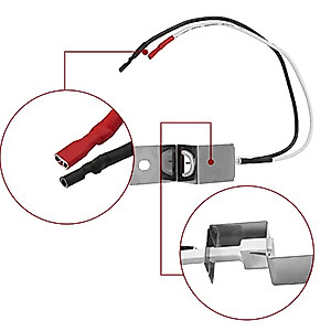 MENSI Flame Starter Push Button Piezo Kit Grill Replacement Ignitor for Weber 80462 Q100 Q200, for New Weber Traveller Griddle BBQ Parts