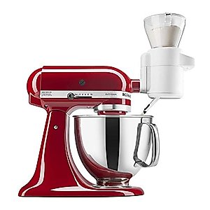 KitchenAid KSMSFTA Sifter + Scale Attachment, 4 Cup, White