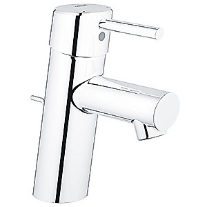 GROHE 3427000A Concetto, Single Hole Single-Handle S-Size Bathroom Faucet 1.2 GPM, Chrome