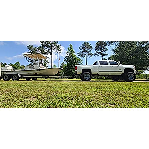 BulletProof Hitches 2.5" Adjustable Extreme Duty (36,000lb Rating) 12" Drop/Rise Trailer Hitch with 2" and 2 5/16" Dual Ball (Black Textured Powder Coat, Solid Steel)