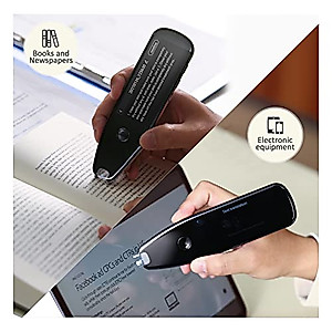 Vormor OCR Pen Scanner and Reader,Smartpen,Real Time Book Reader Scanning Pen with LCD Touchscreen, 112 Language Digital Reader Pen Voice Language Translator Device, Speech and Scan to Translate