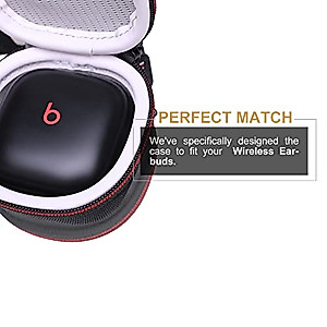 LTGEM EVA Hard Case for Beats Fit Pro/Beats Fit Pro x, Detachable Hand Strap and Built-in Mesh Pocket- Travel Protective Carrying Storage Bag