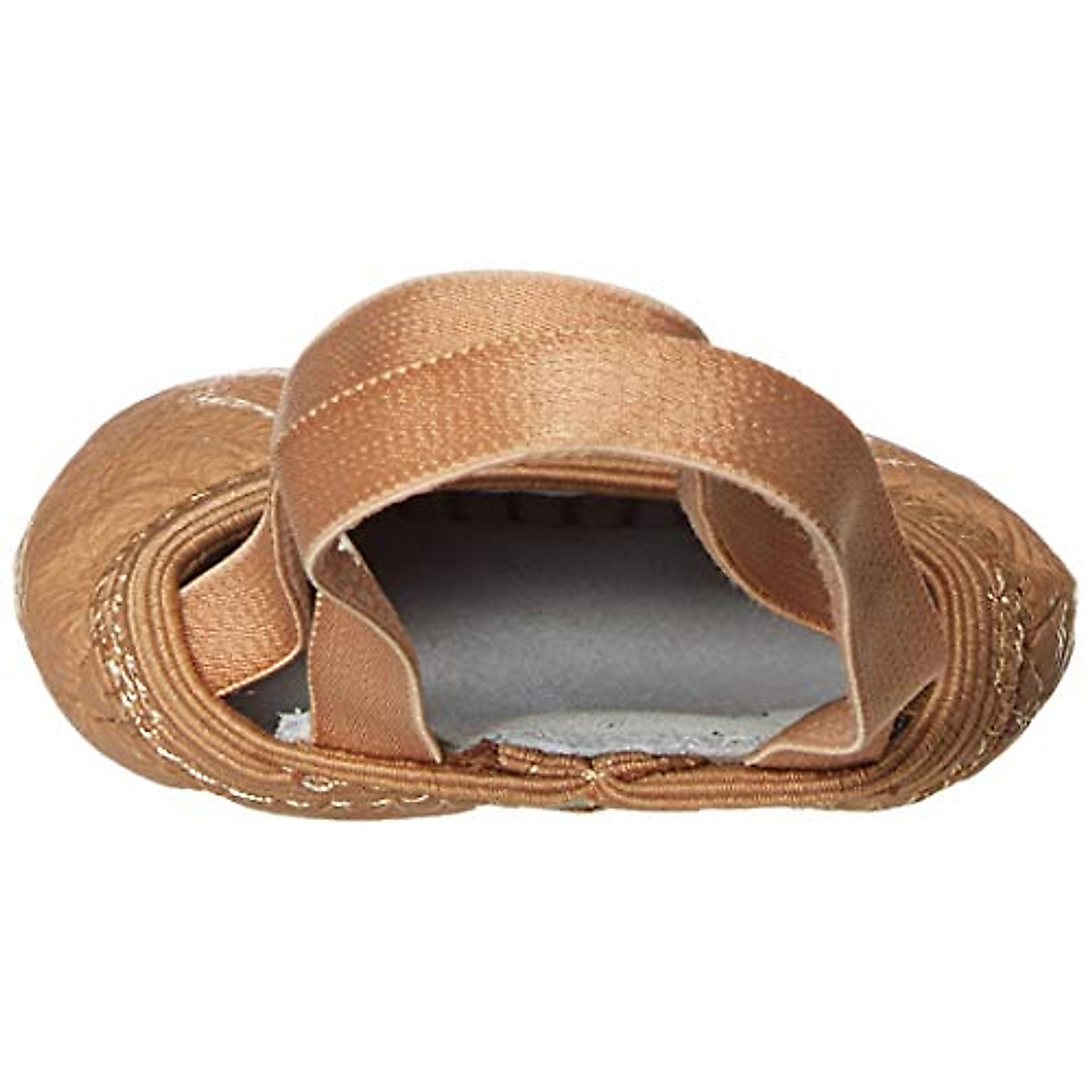 Dance Basix Leather Half Sole Dance Turner for Women, Men, Boys & Girls Tan