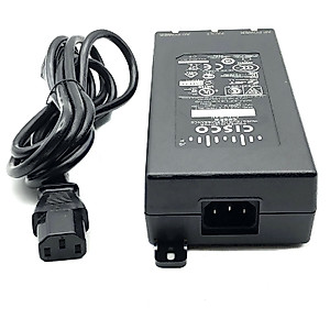 Genuine 56V 0.55A AC Adapter Compatible with Cisco AIR-PWRINJ4= DPSN-35FB A POE30U-560 341-0212-01 Aironet 1041 1042 1141 1142 1250 1252 1260 3500 3501 3502 3602 AP1142 1252AG Power Ethernet Injector