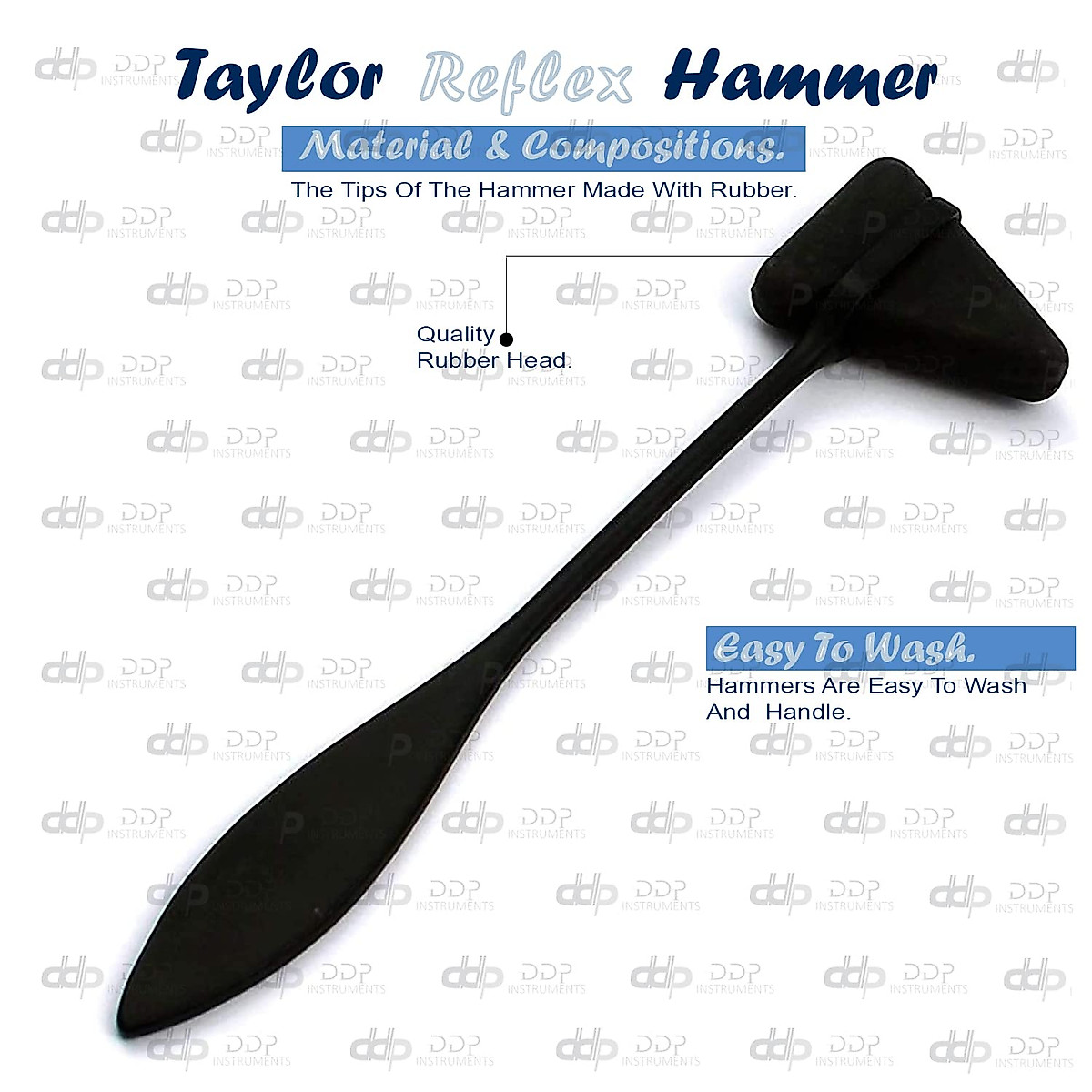 DDP Taylor Percussion Hammer with Stealth Full Black