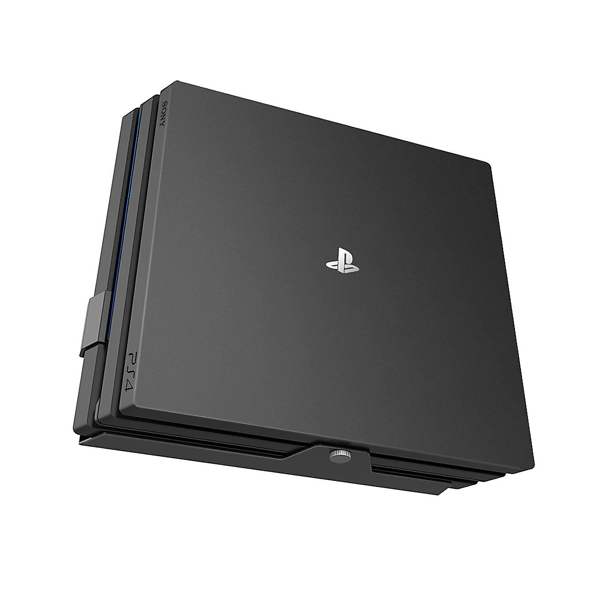 Monzlteck Wall Mount for PS-4 pro,Near or Behind TV, Space Saving,Easy to Install