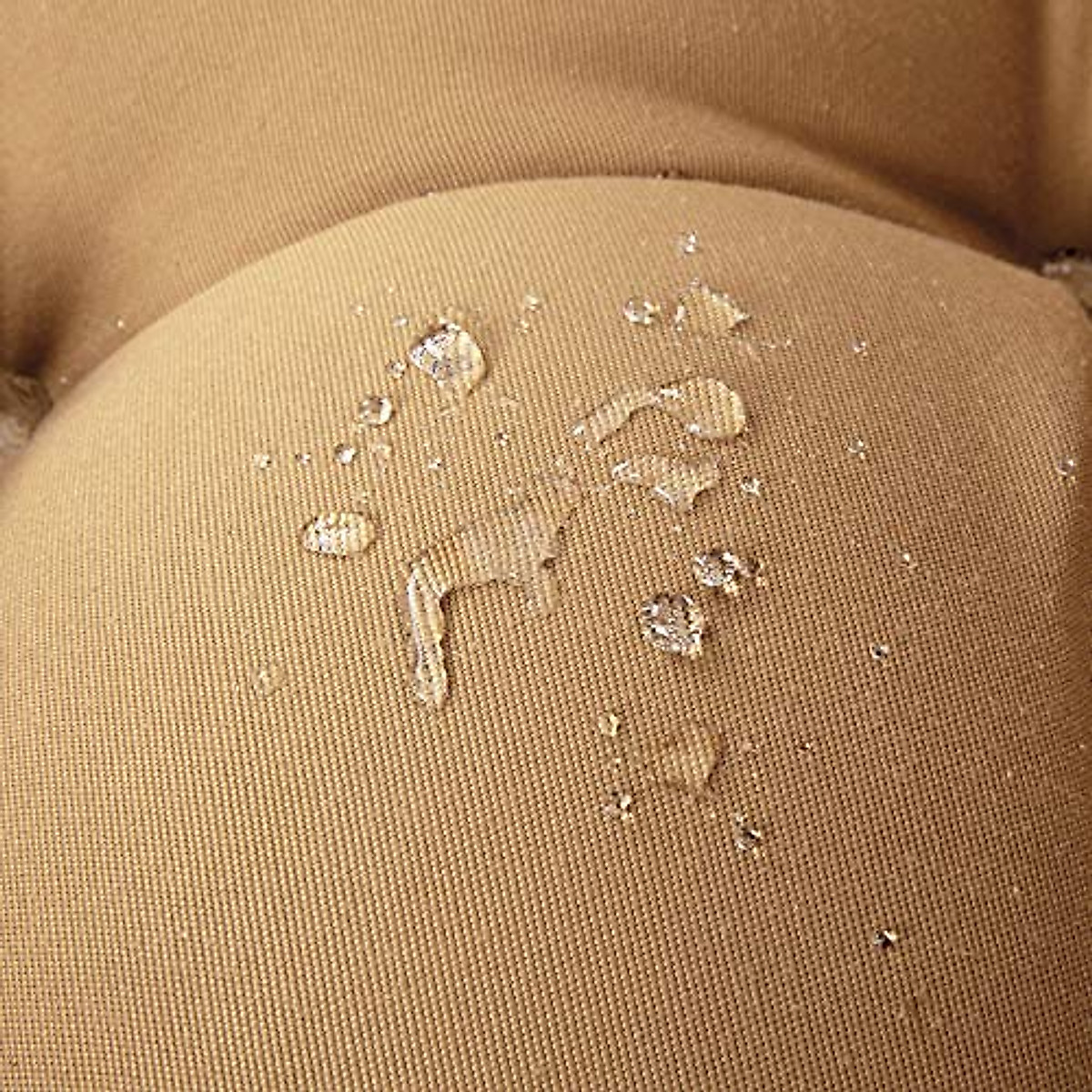 ARTPLAN Outdoor Cushions Loveseat All Weather Chair Cushions Bench Cushions Set of 5 Wicker Tufted Pillow for Patio Furniture