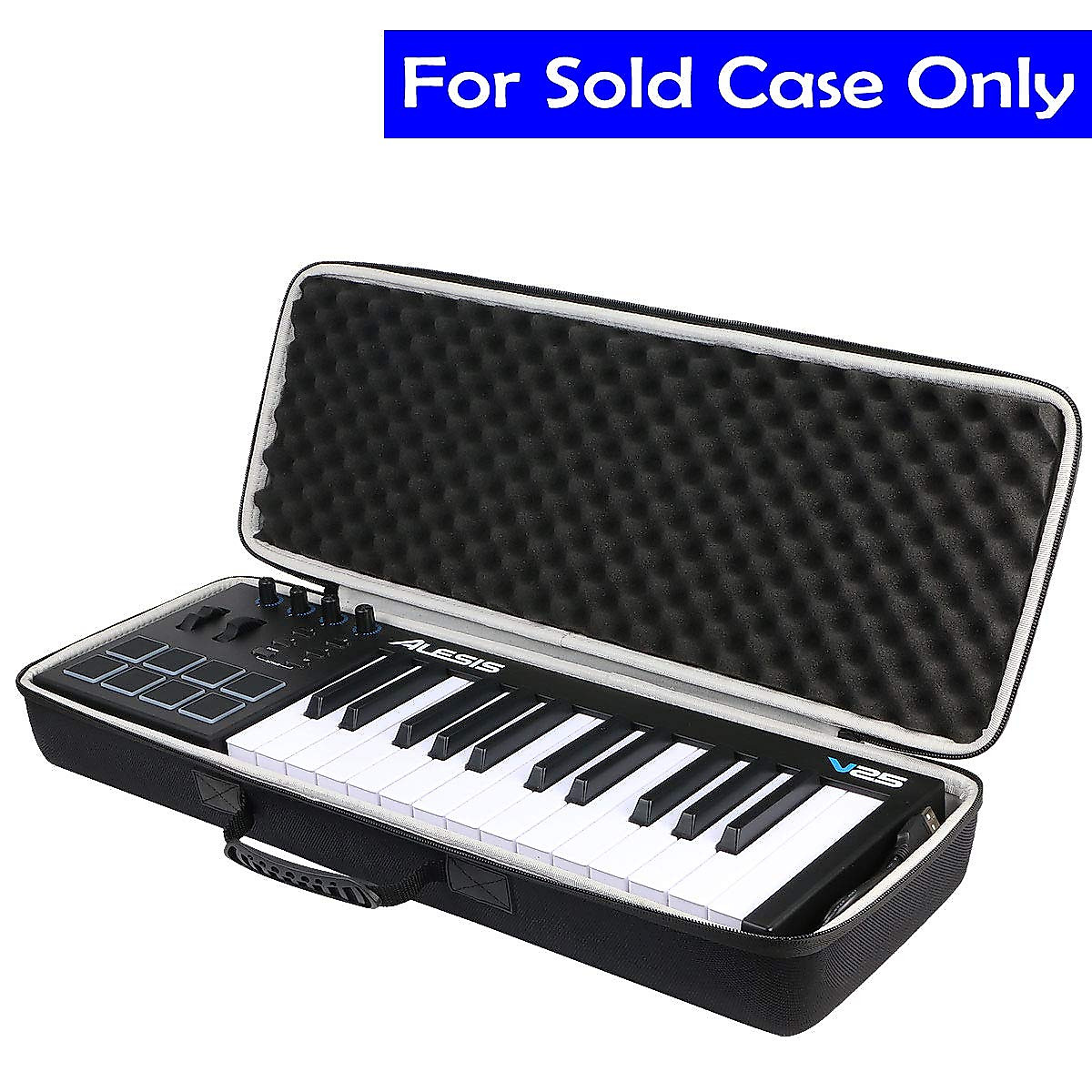 Khanka Hard Case replacement for Alesis V25 | 25-Key USB MIDI Keyboard Controller