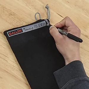 Allen Company Lockable Rifle Storage Pouch with writeable ID Label, 46" Rifles, Black