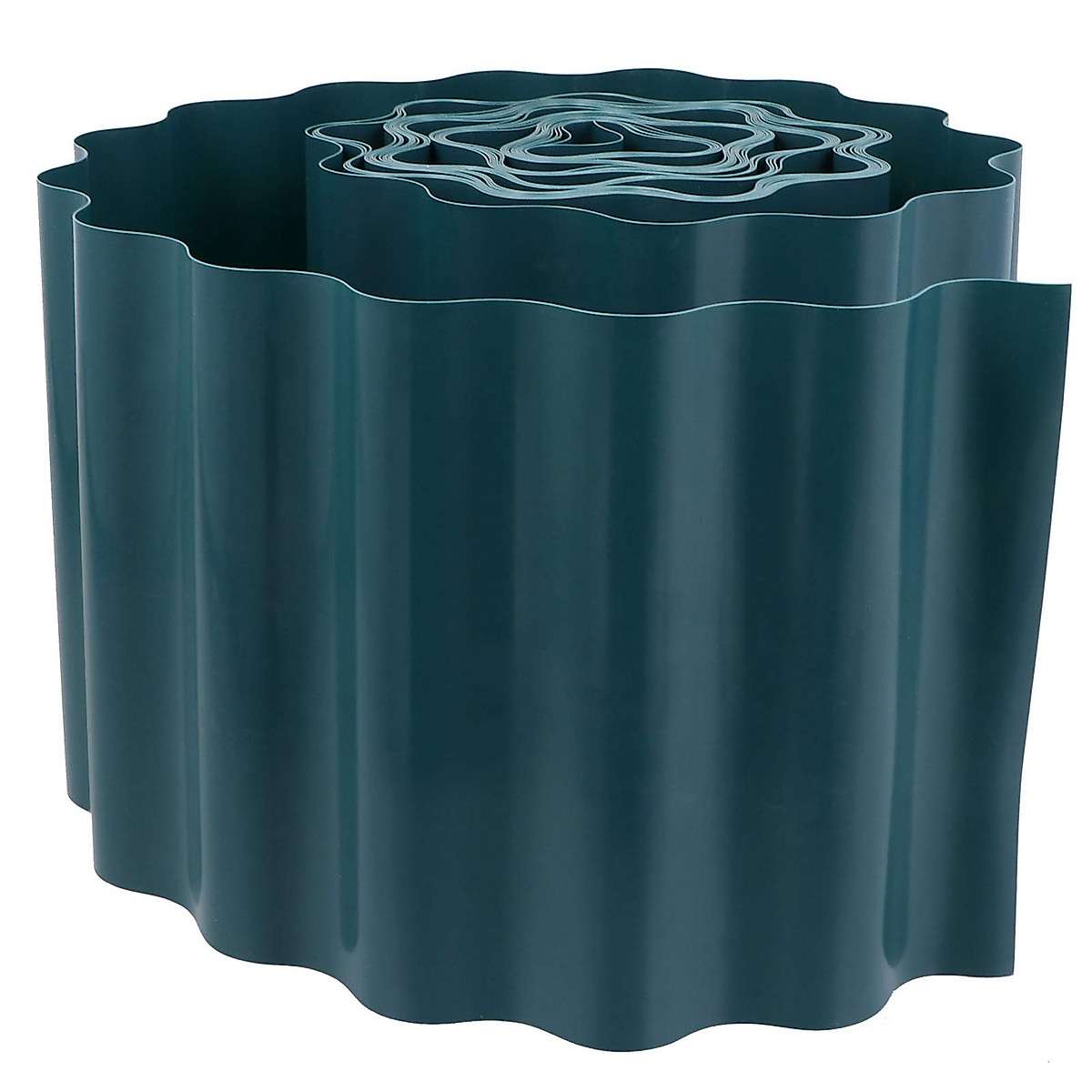 Yardwe 3rolls Panels Grass Fences Corrugated Decoration Ripple Borders Planting Plant Home Mxcm Tree Plastic for Flowerbeds Edging Stones Bed Edgings Flexible Stop Root Plants