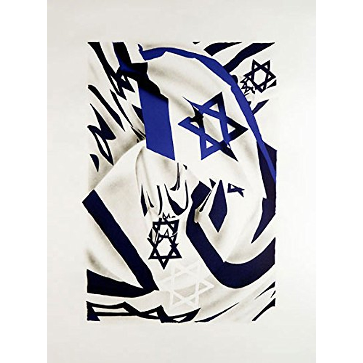 Israeli Flag At The Speed of Light